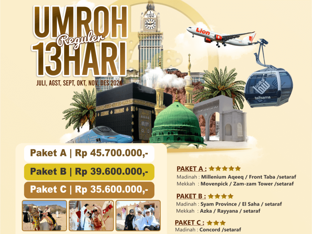 13 HARI - OKTOBER 2024 - REGULER ALL IN