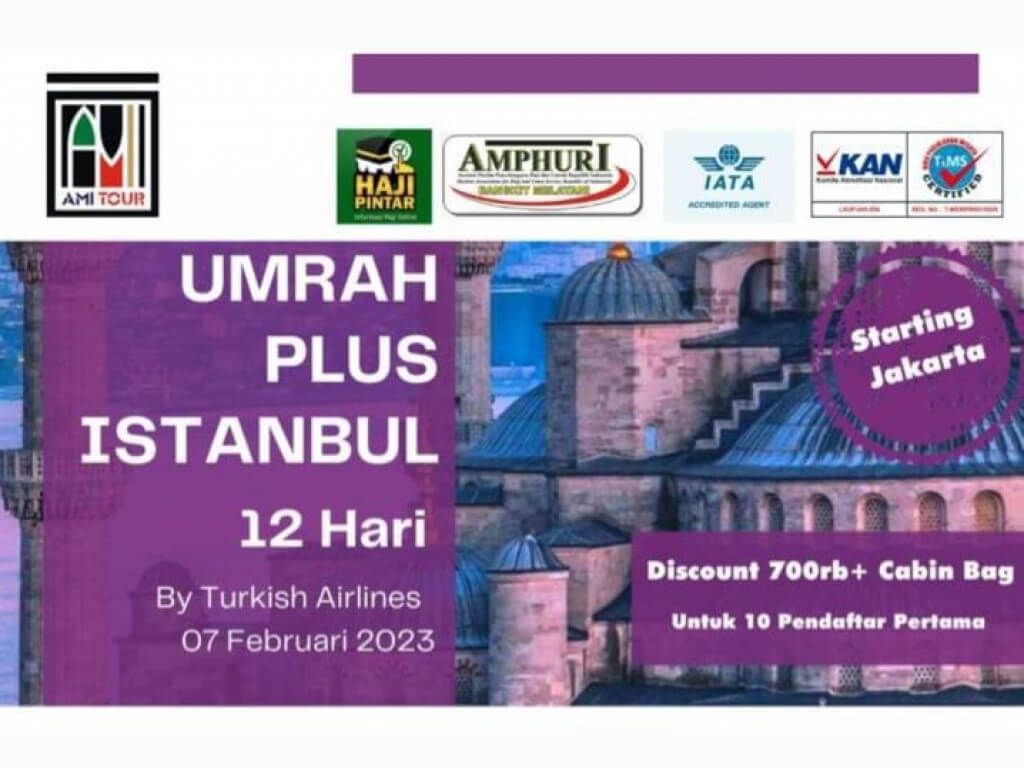 PAKET UMRAH PLUS ISTANBUL