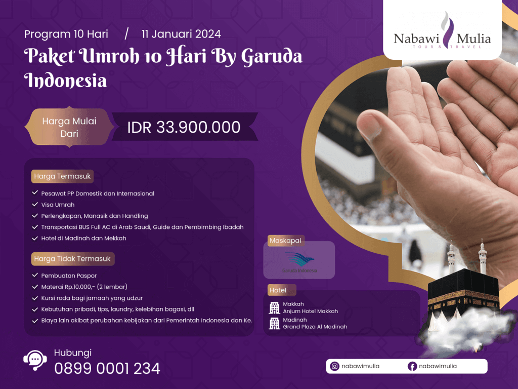 Umroh By Garuda Indonesia