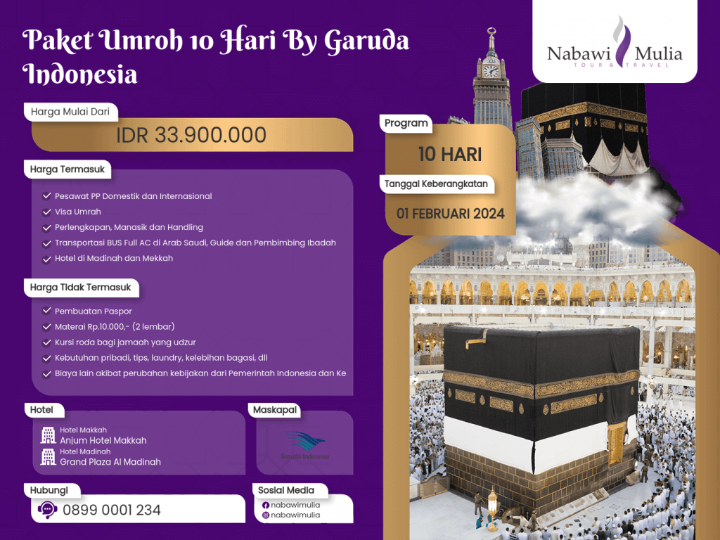 Umroh By Garuda Indonesia