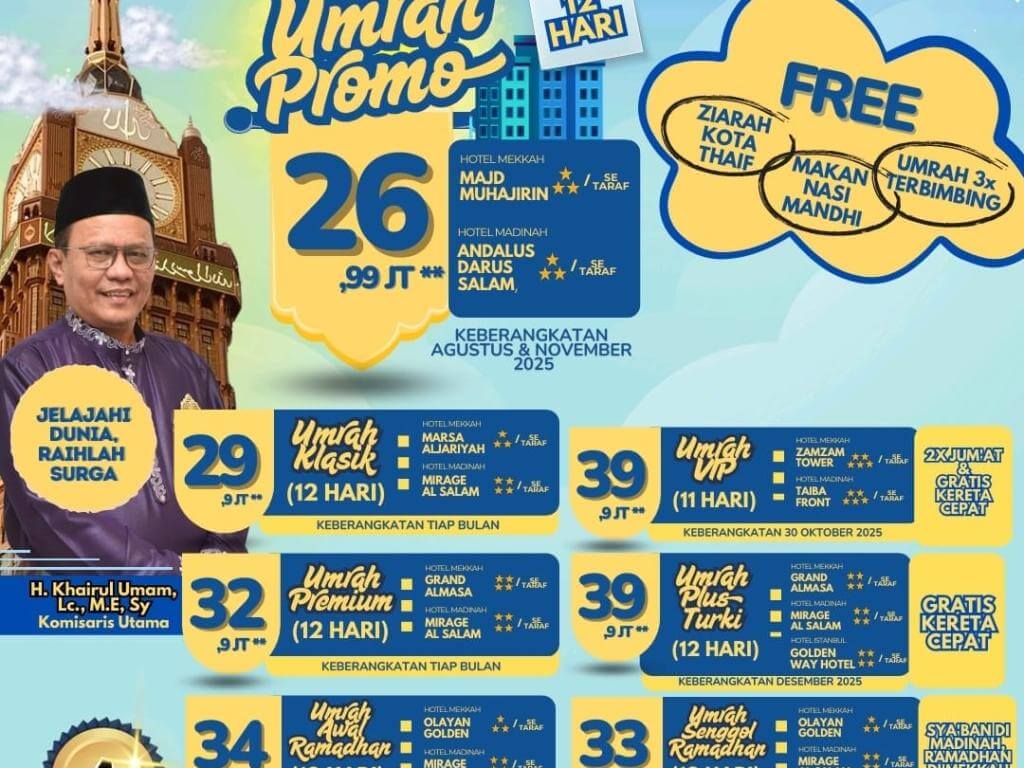 UMRAH KLASIK 22 SEPTEMBER 2025