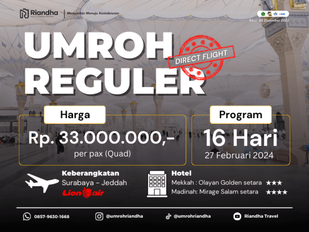 Umroh Reguler