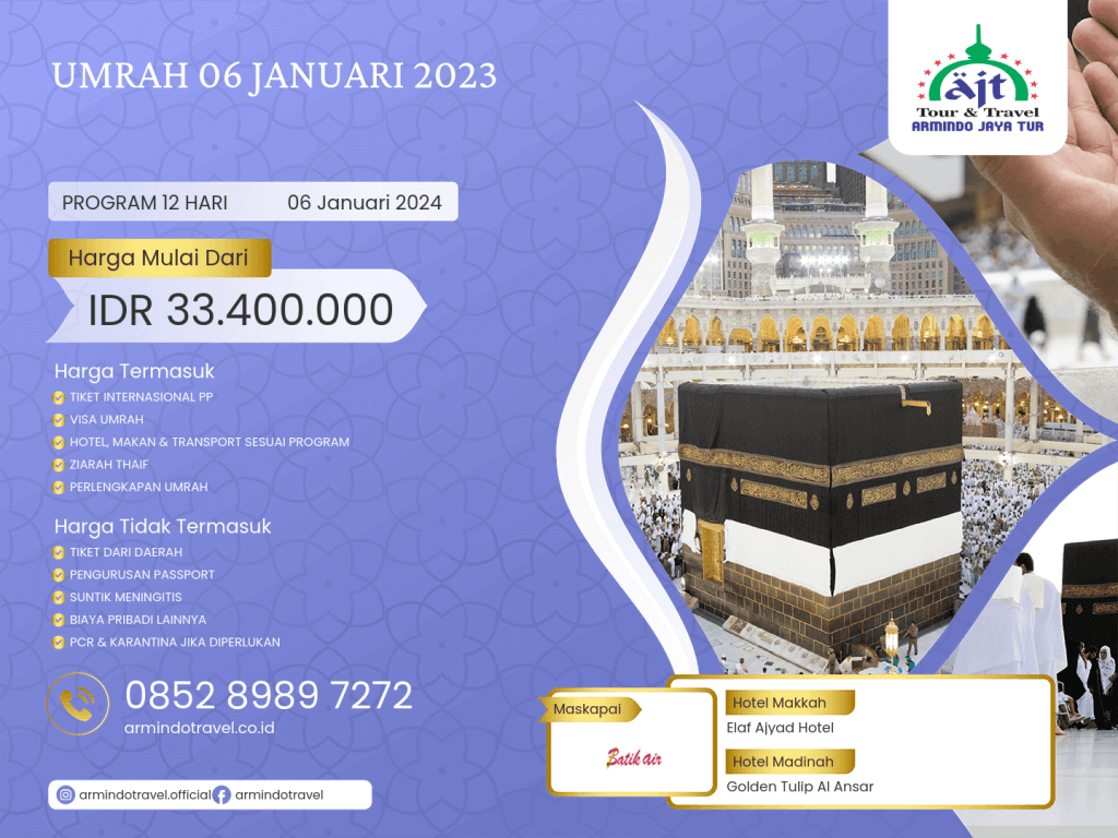 UMRAH 06 JANUARI 2024