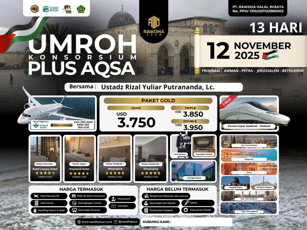 Umroh Plus Al Aqsho Gold