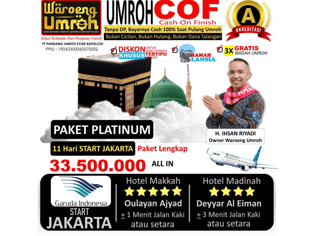 Umroh Platinum by Garuda Indonesia